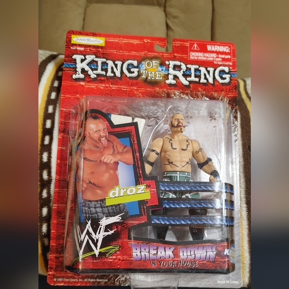 WWE | Toys | Jakks Pacific 999 Wwf King Of The Ring Droz Action Figure ...
